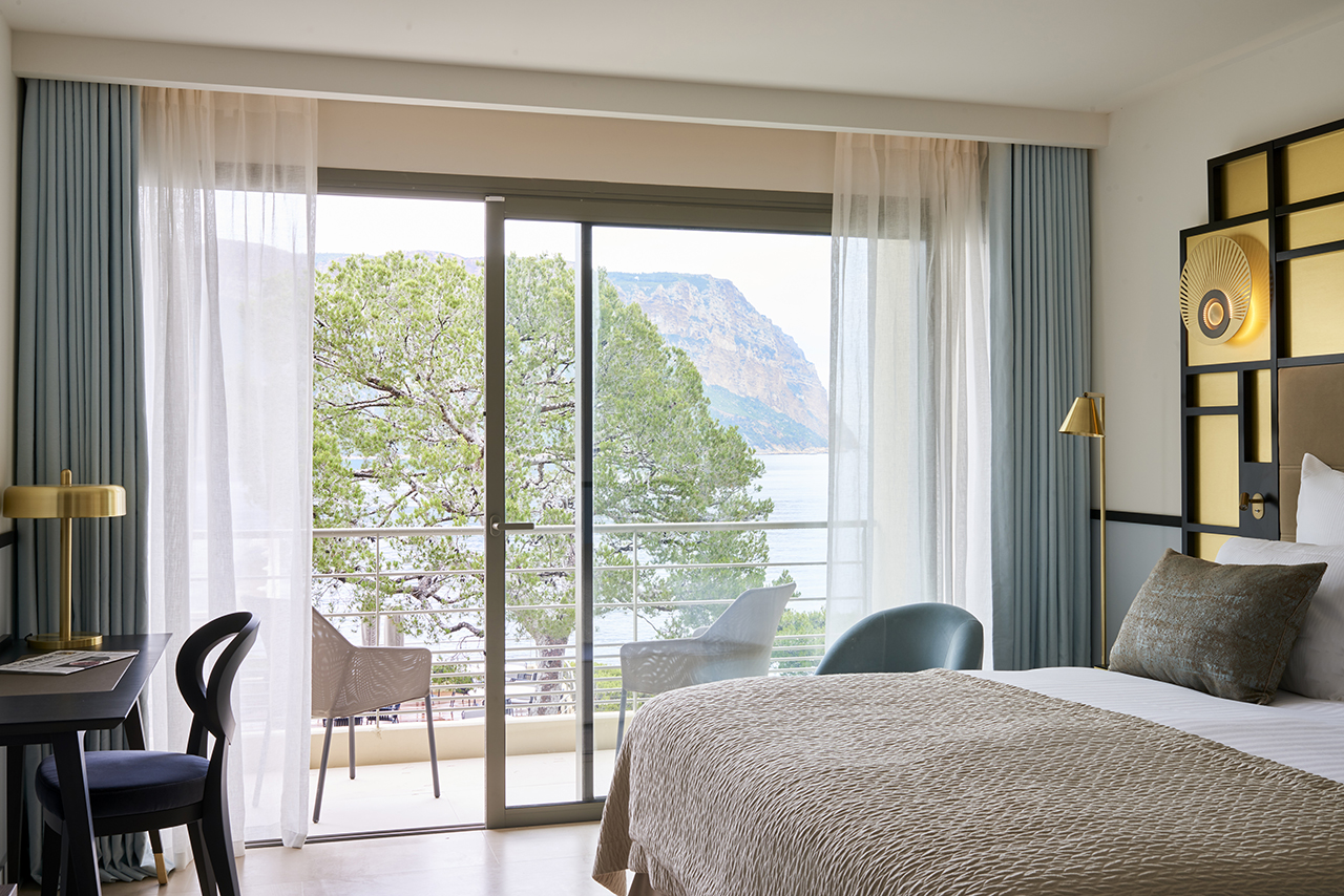 This chic French hotel just opened its doors after a full renovation ...